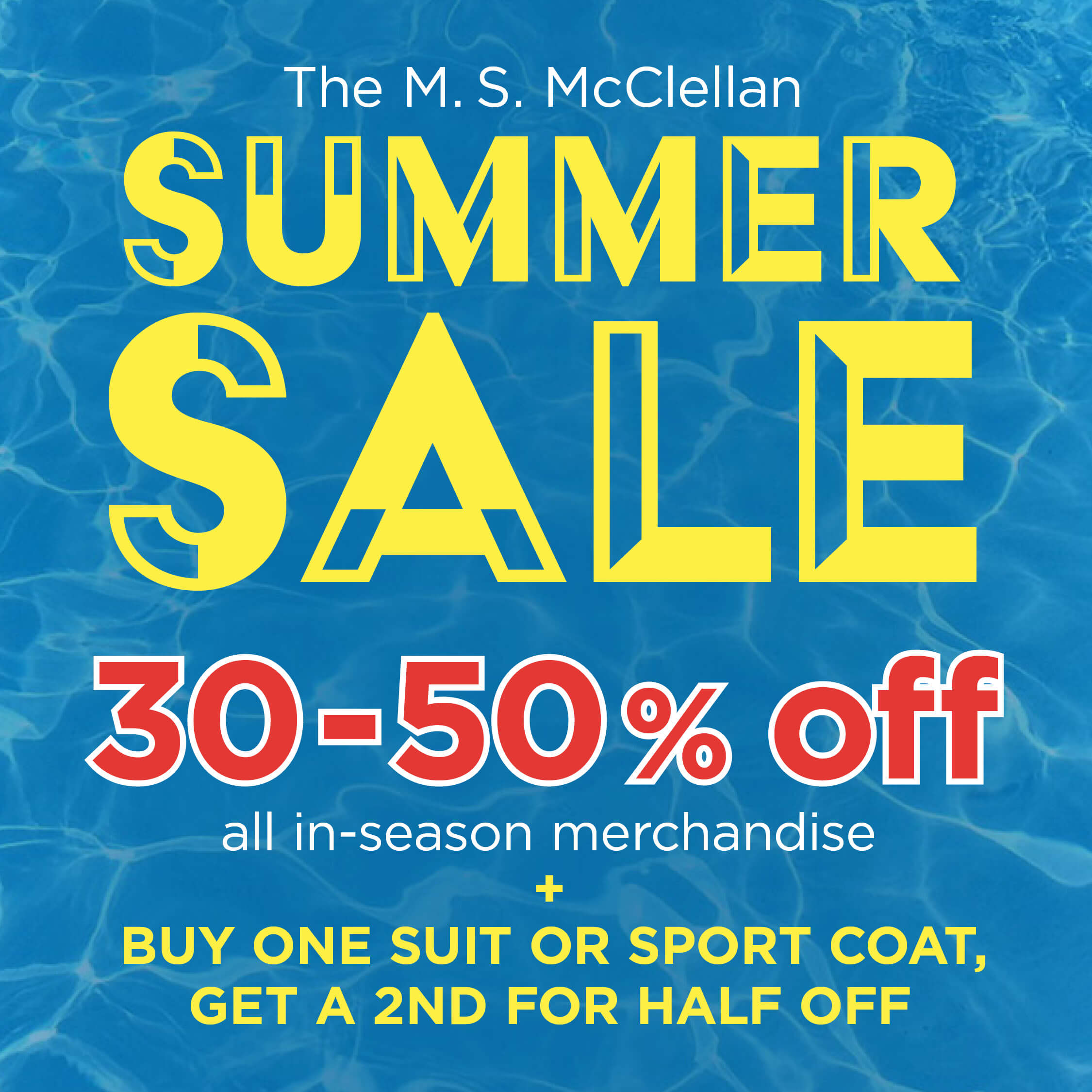 Home - M.S. McClellan